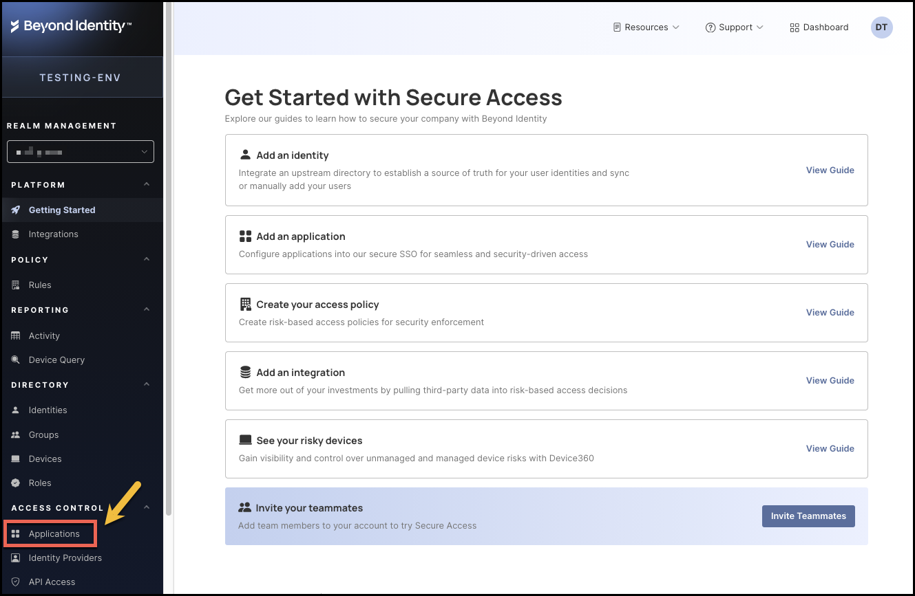 Configuring Generic SAML | Beyond Identity Next Generation Docs